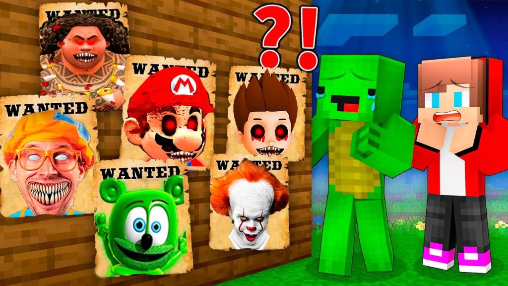 JJ and Mikey Wanted - Youtube Kids