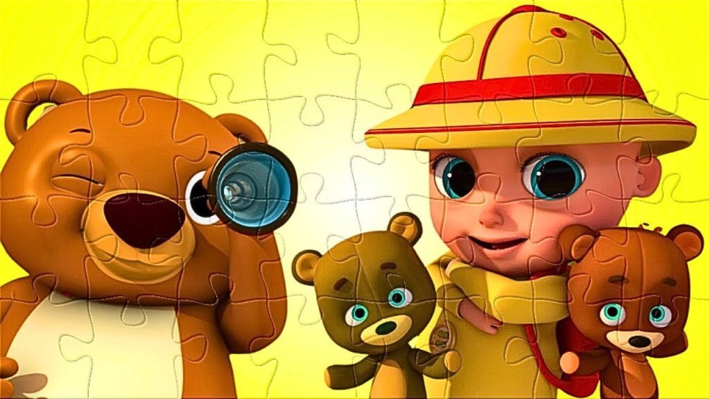 the bear went over the mountain - Youtube Kids