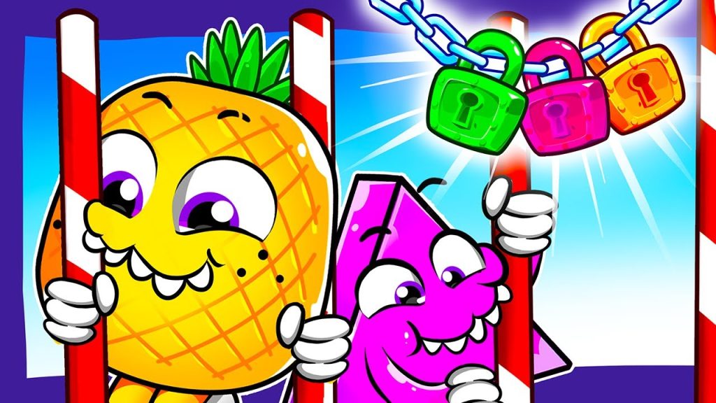 Rescue Shapes From Color Prison - Youtube Kids