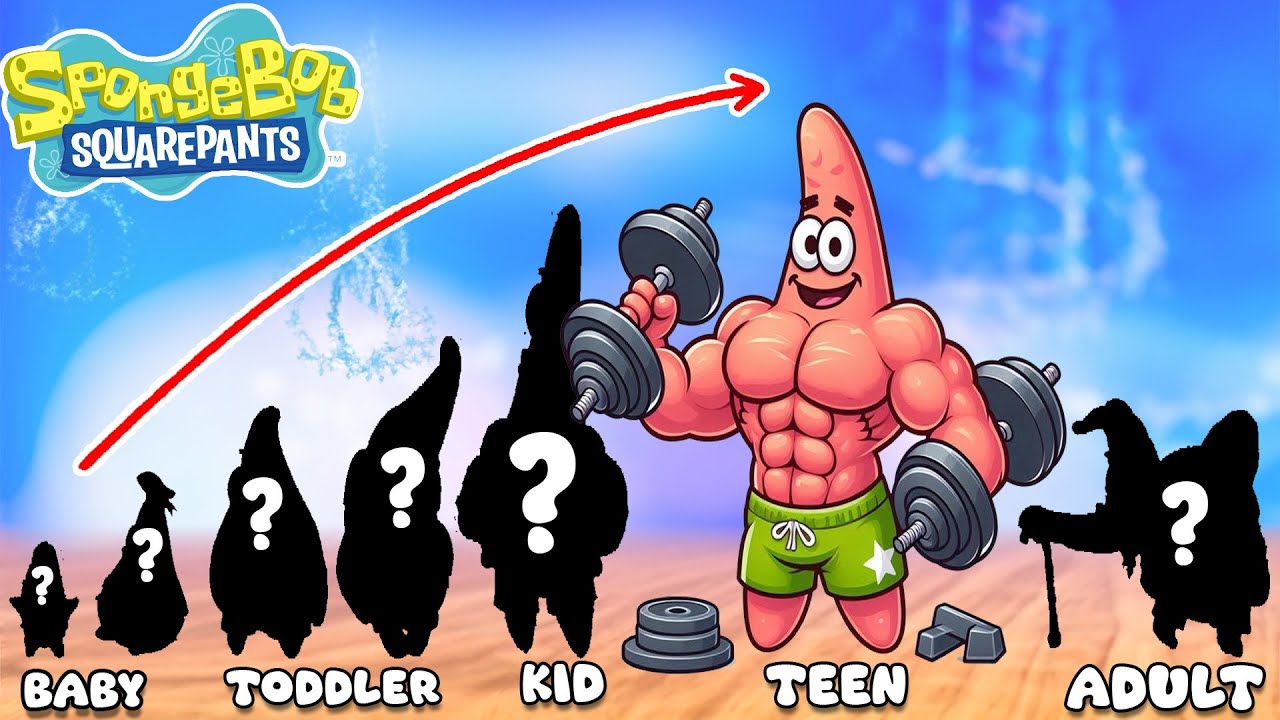 SpongeBob SquarePants GROWING UP EVOLUTION - Youtube Kids