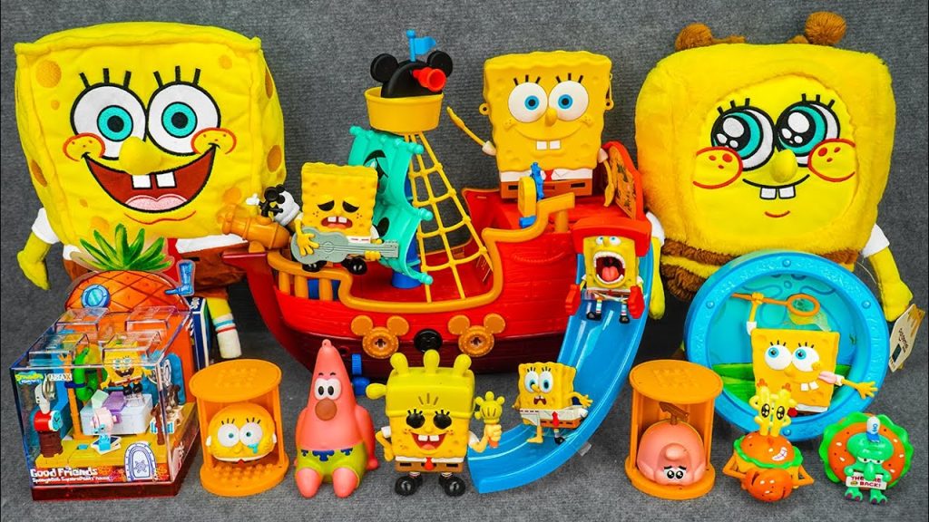 Ultimate ASMR SpongeBob Relaxation Unboxing | TOY PLAYSET ASMR ...