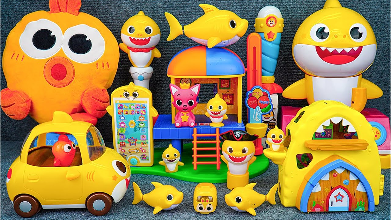 baby shark toys unboxing - Youtube Kids