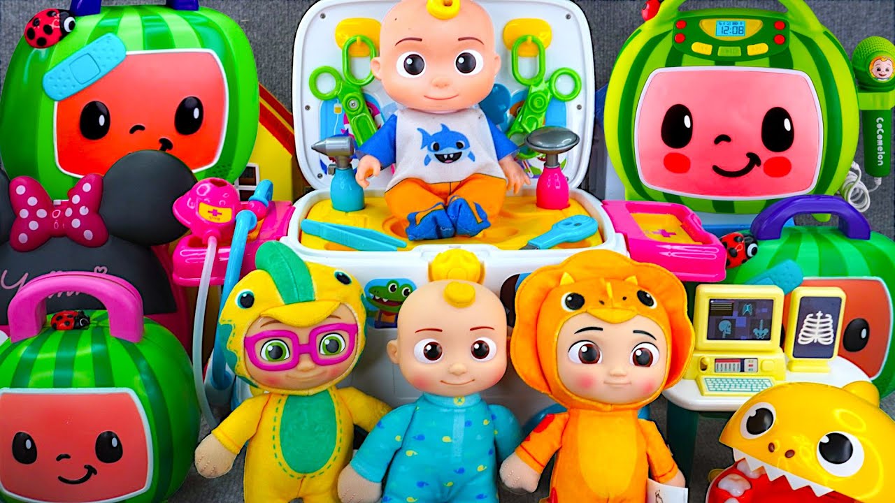 ambulance playset collection ASMR - Youtube Kids