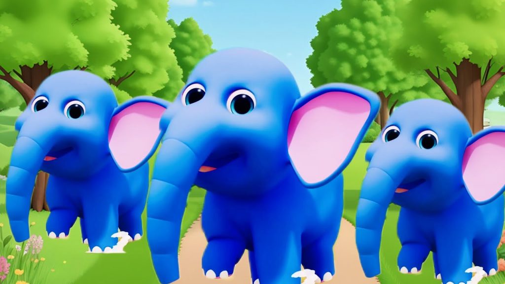 Ek Mota Hathi | एक मोटा हाथी | Hindi Rhyme For Children l Hindi Rhymes ...