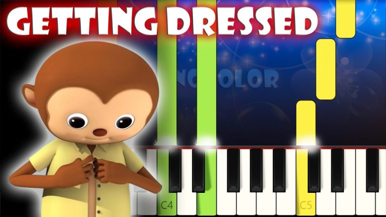 getting dressed song little baby bum piano tutorial - Youtube Kids