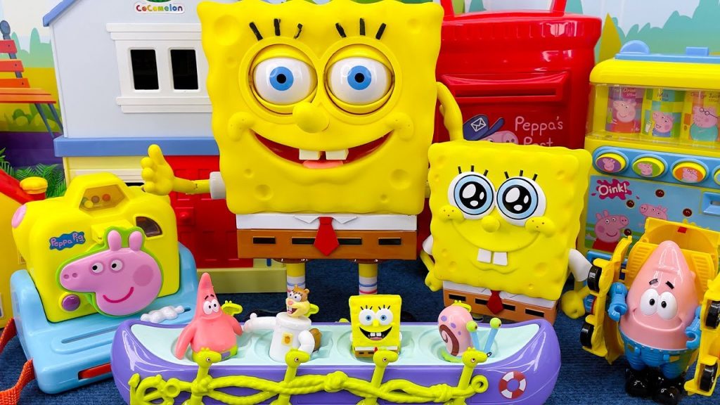 20 Minutes Satisfying Cute SpongeBob & Patrick Toy Unboxing - Youtube Kids
