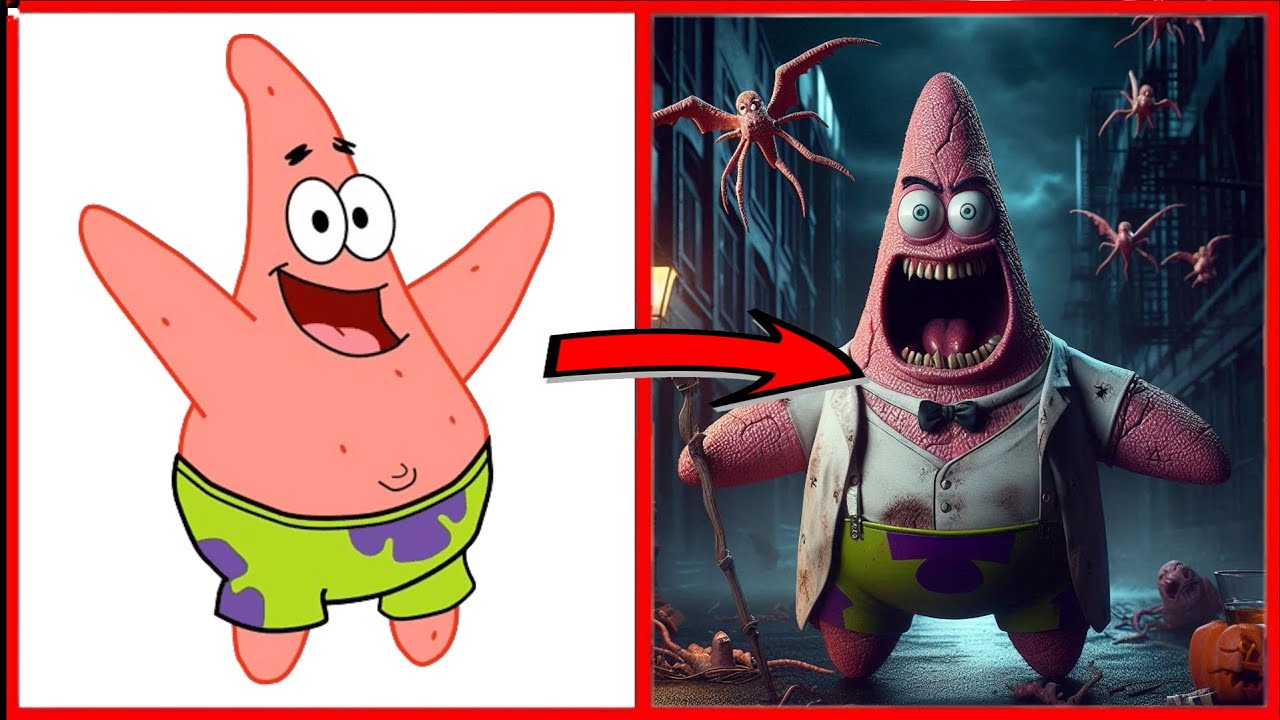 spongebob characters in real life - Youtube Kids