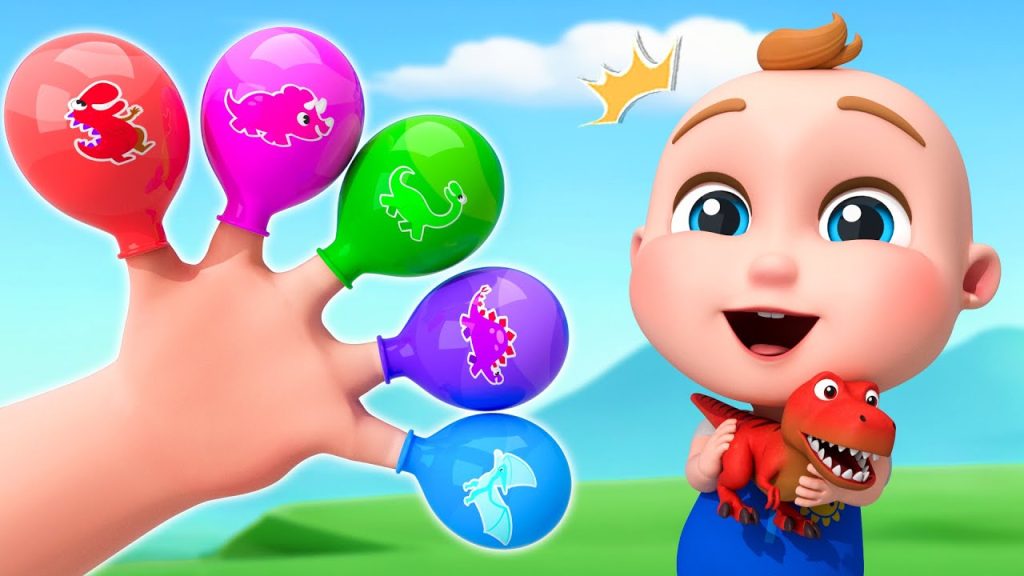 dino finger family song - Youtube Kids