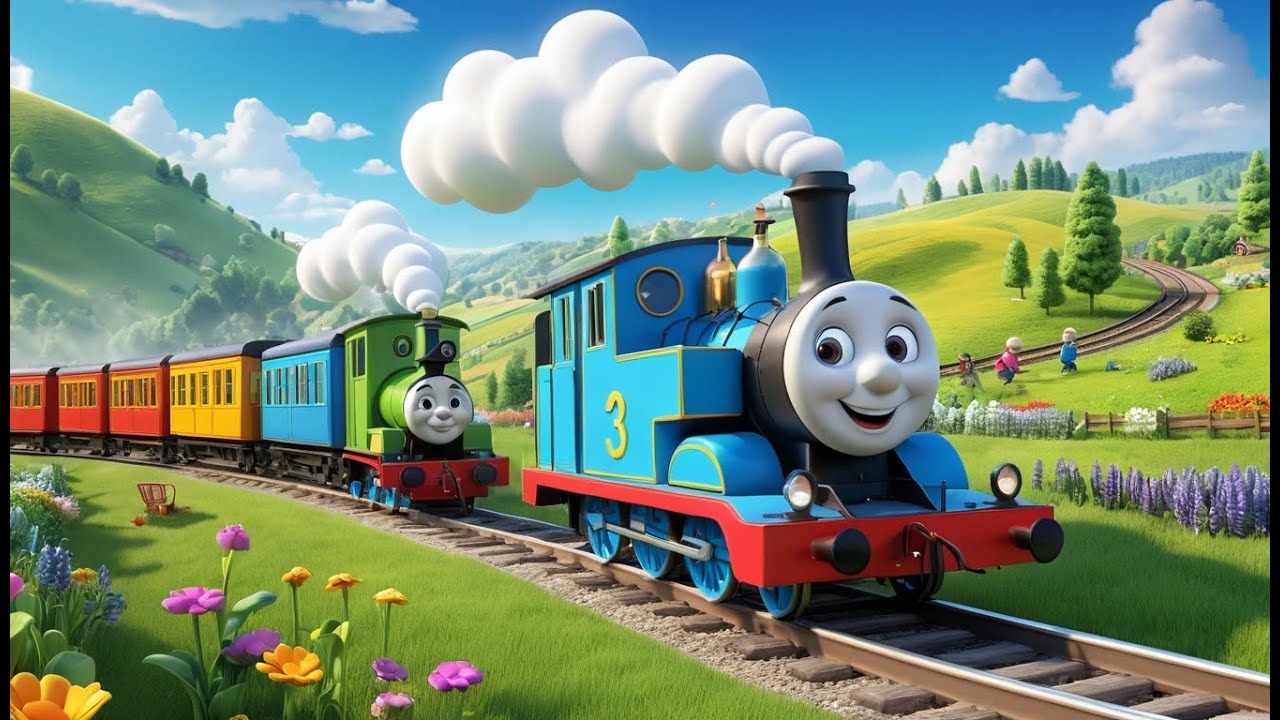 Train nursery rhyme - Youtube Kids