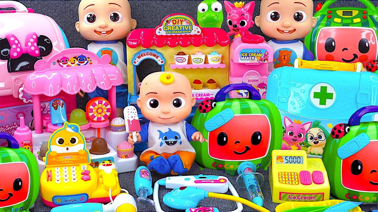 COCOMELON Collection Unboxing - Youtube Kids