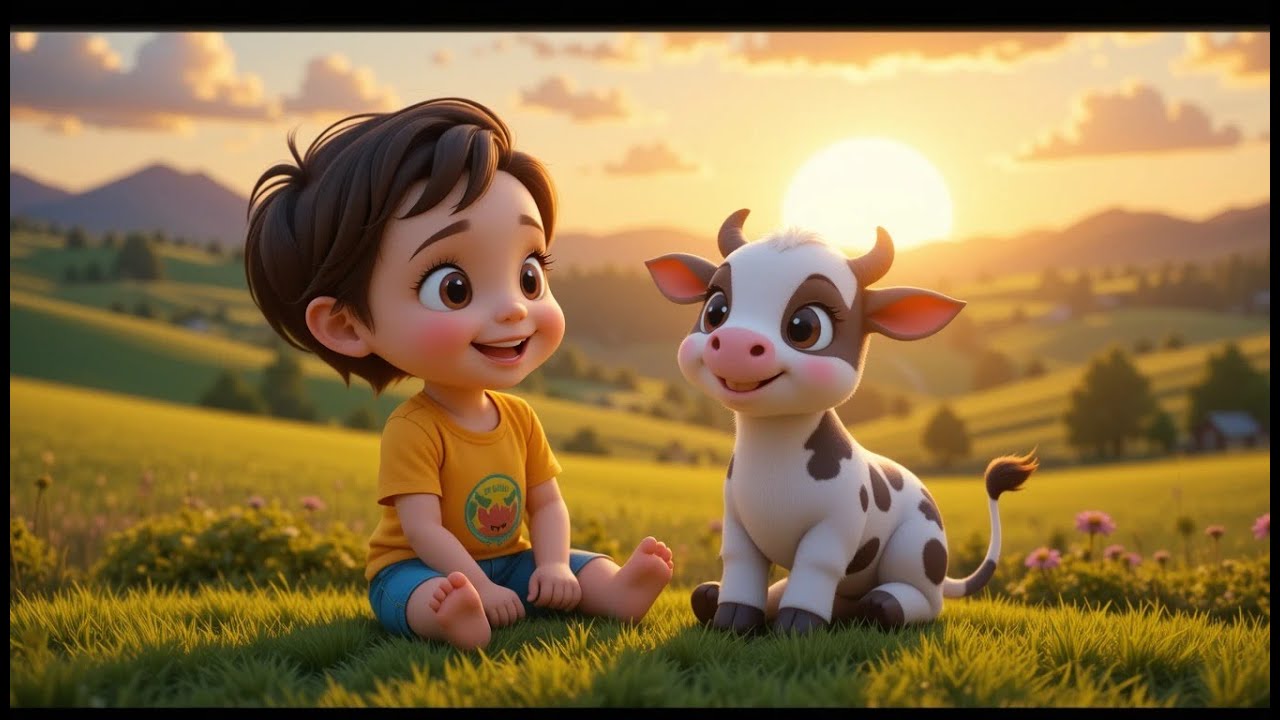 Baby Cow Say Moo Moo Moo - Youtube Kids