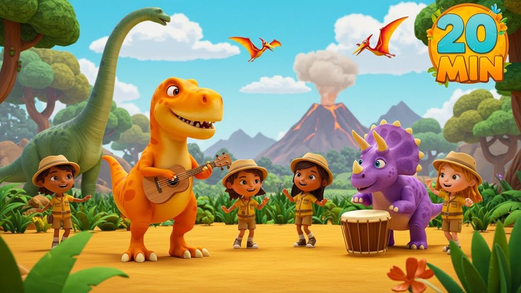 dinosaur songs for kids - Youtube Kids