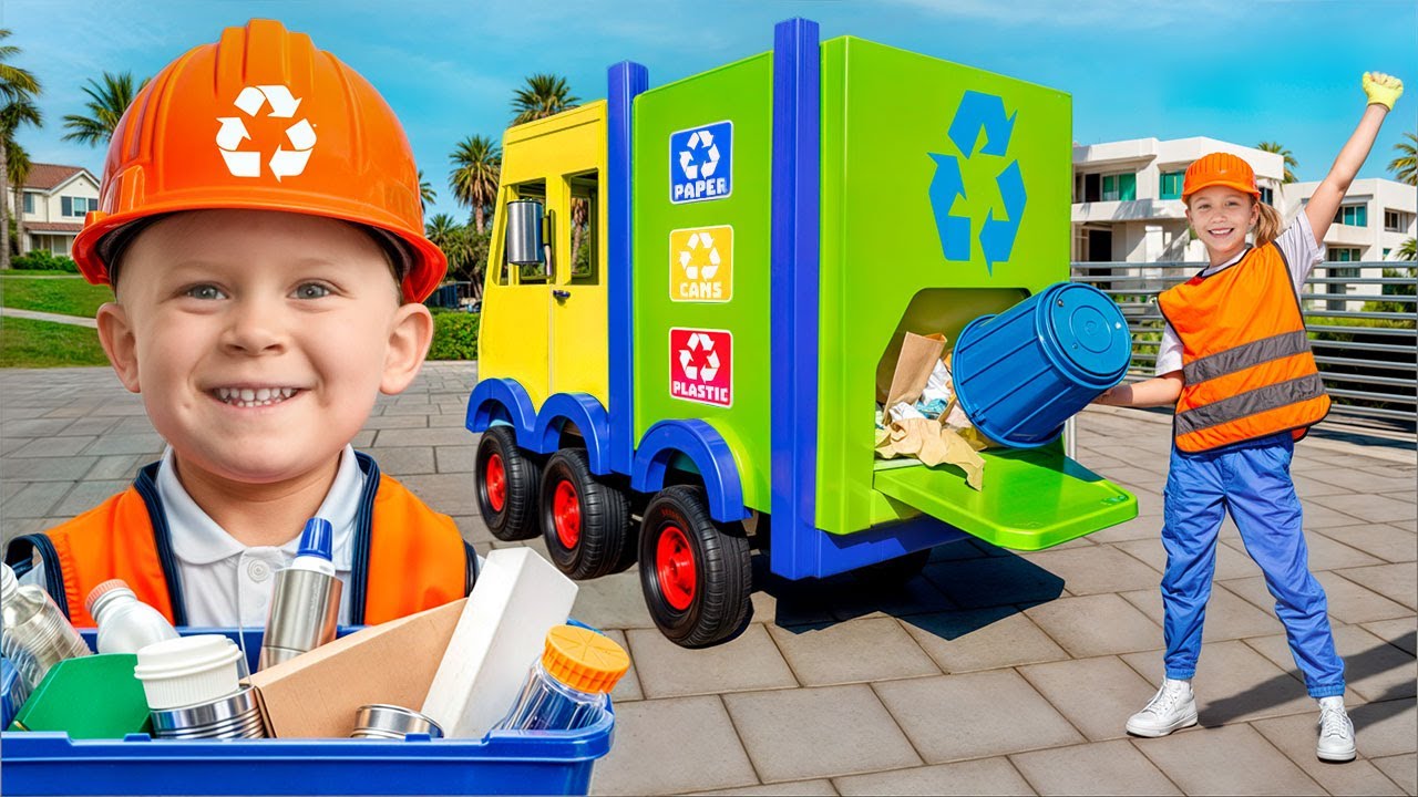 Garbage sorting - Youtube Kids