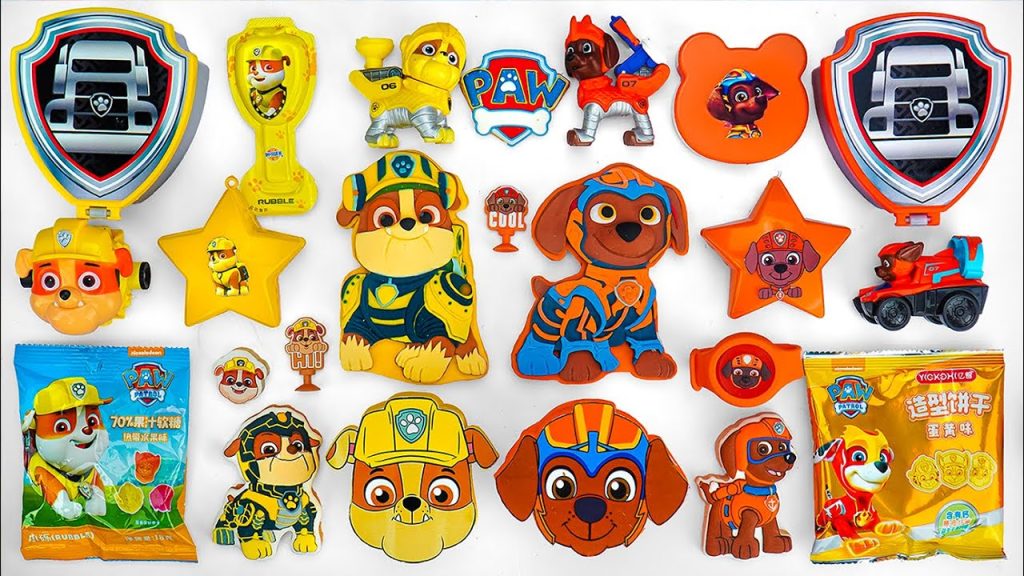 Paw Patrol Rubble & Zuma Unboxing Toys | Paw Patrol Collection Review ...