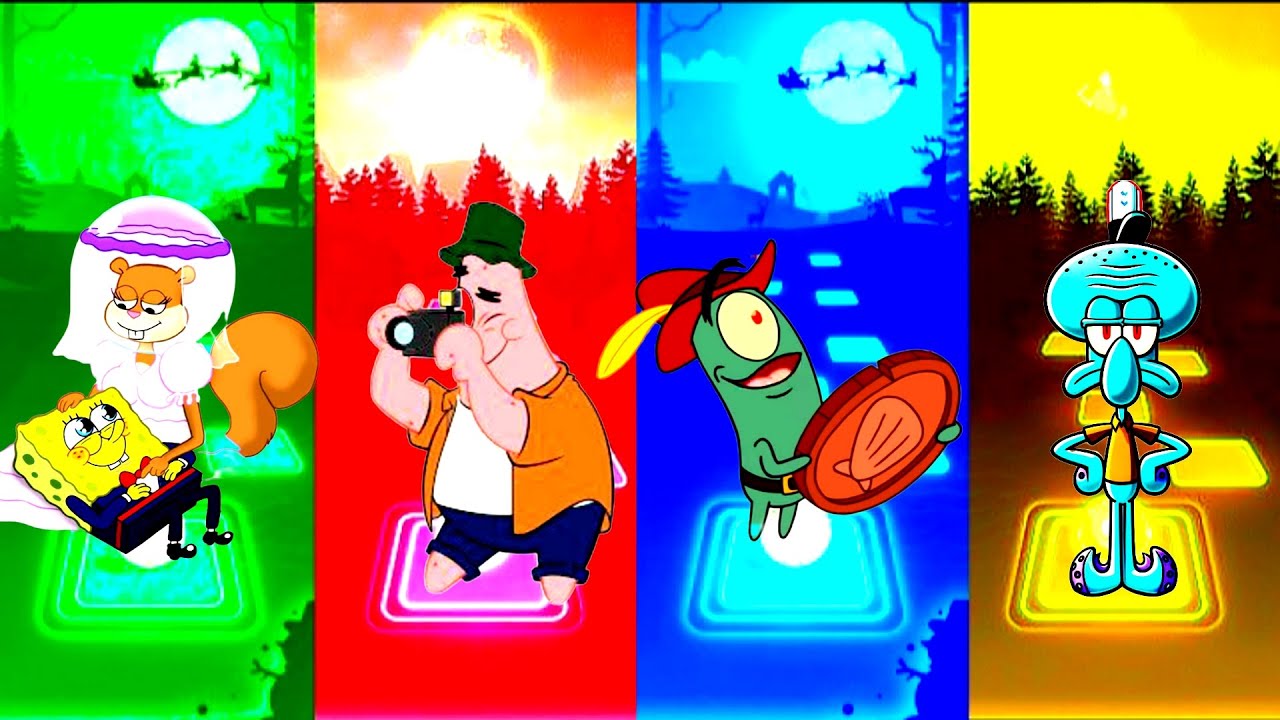 spongebob tiles hop - Youtube Kids