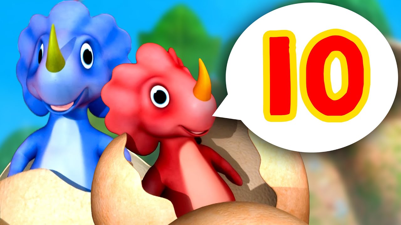 10 little dinosaurs - Youtube Kids