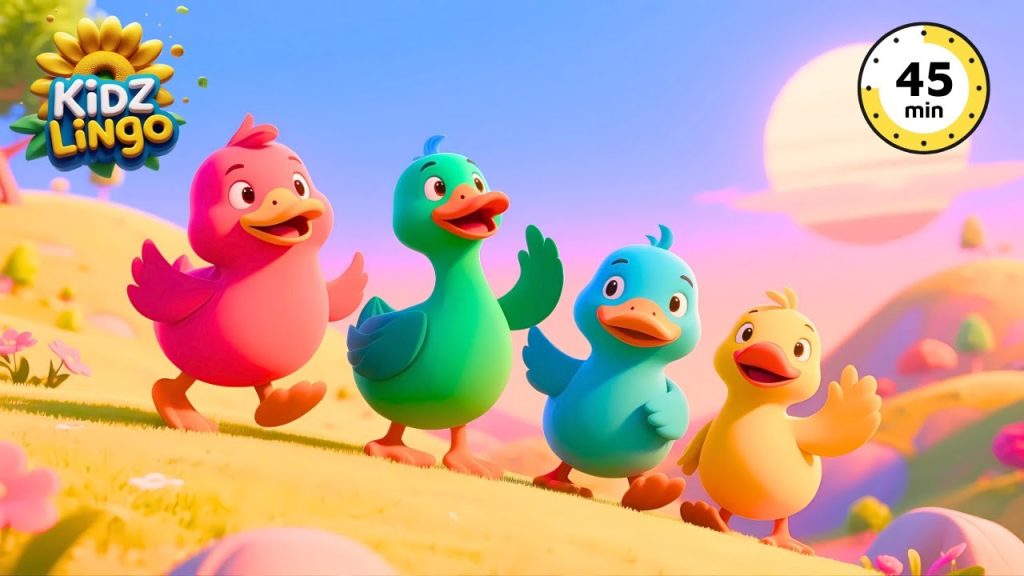 Five Little Ducks - Youtube Kids
