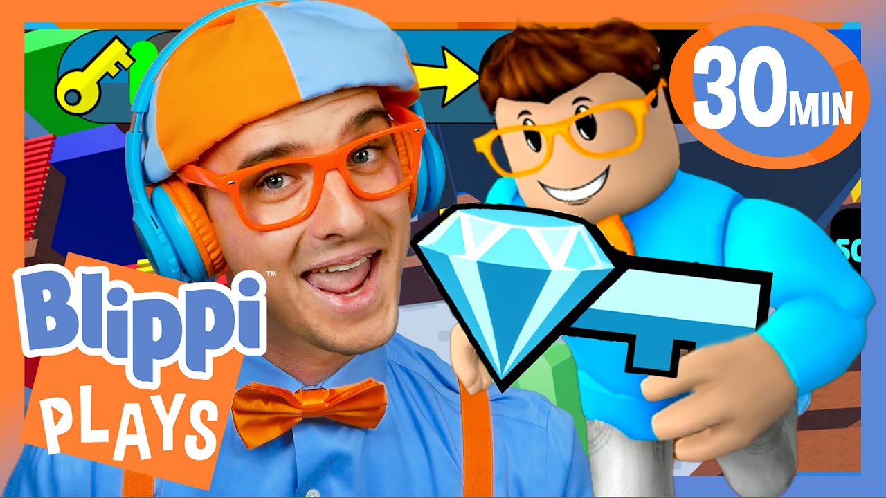 best of blippi plays roblox - Youtube Kids