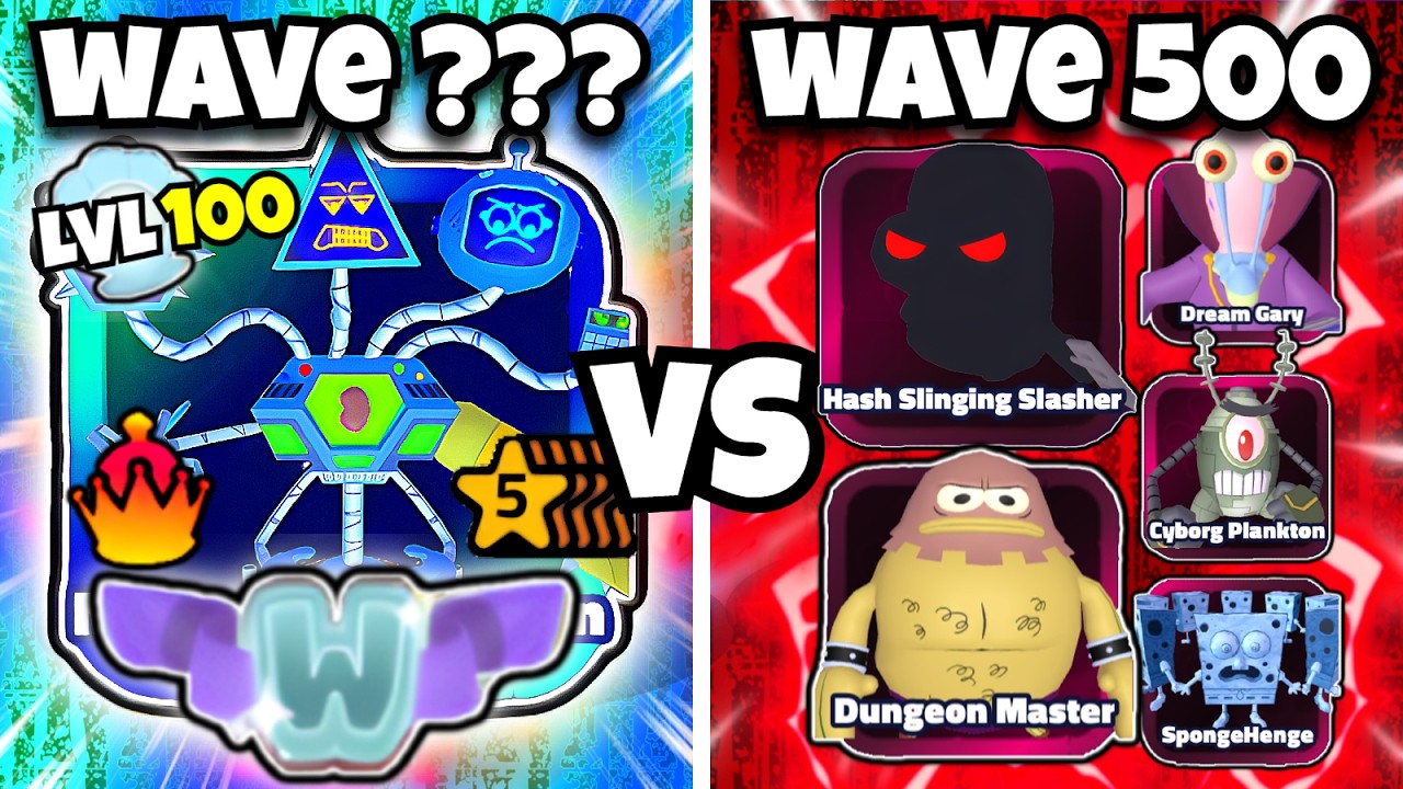 spongebob tower defense - Youtube Kids