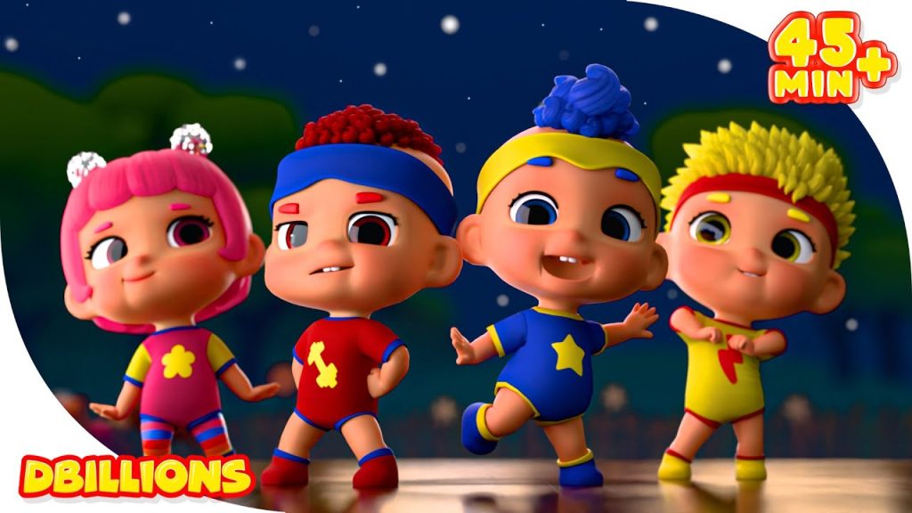 my name is with baby db | mega compilation | d billions kids songs ...