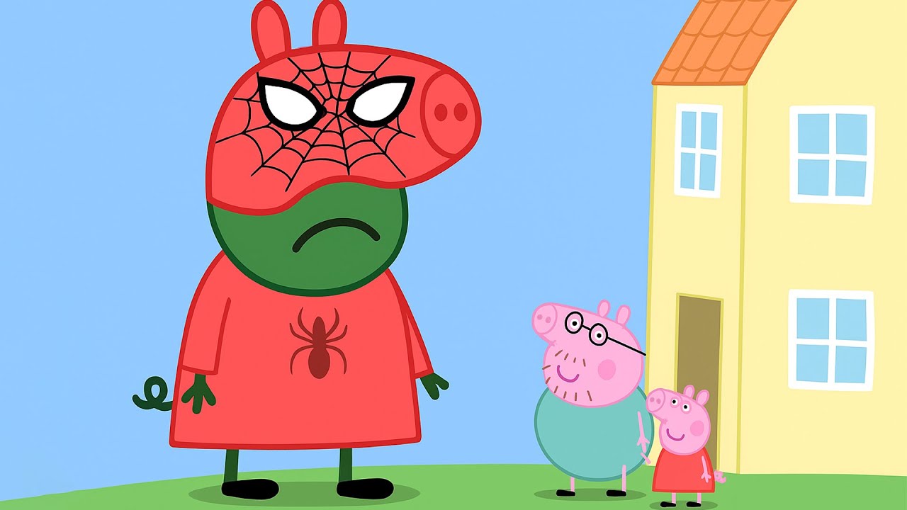 Peppa Pig Spiderman - Youtube Kids