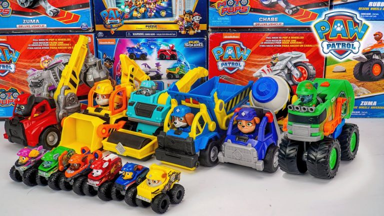 Paw Patrol Construction Truck Toys - Youtube Kids