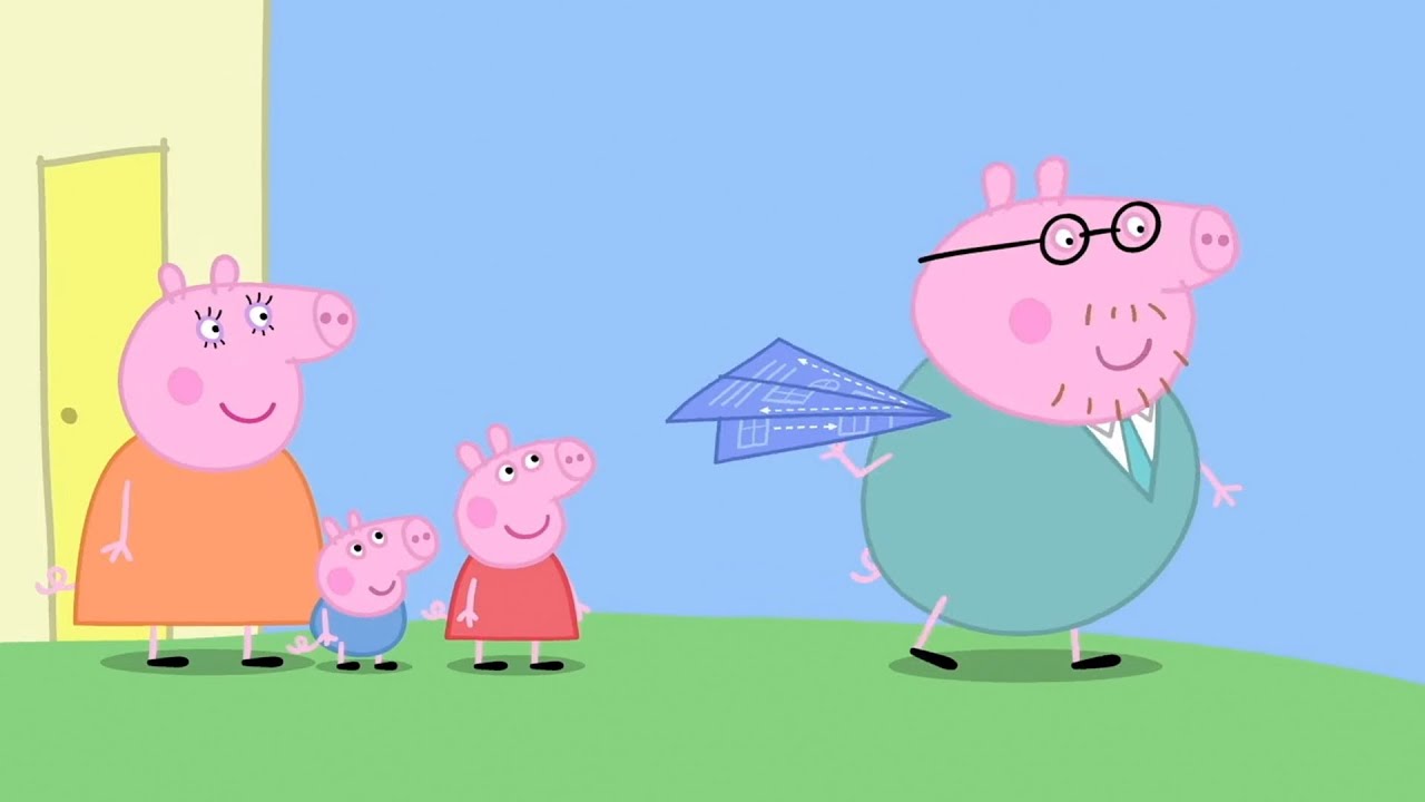 Peppa Pig Playground 🛫 | Paper Aeroplanes | Peppa Pig Full Episodes ...