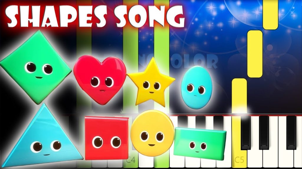 shapes song - Youtube Kids