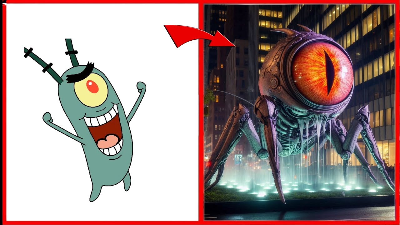 spongebob characters in real life - Youtube Kids