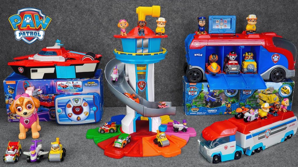 Unboxing Paw Patrol Lookout Tower Toy - Youtube Kids