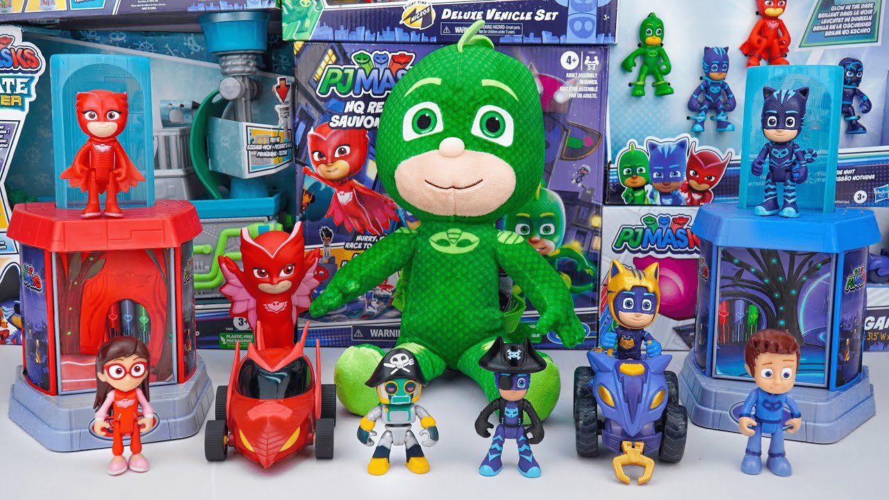 PJ Masks Toy Collection Unboxing Review - Youtube Kids