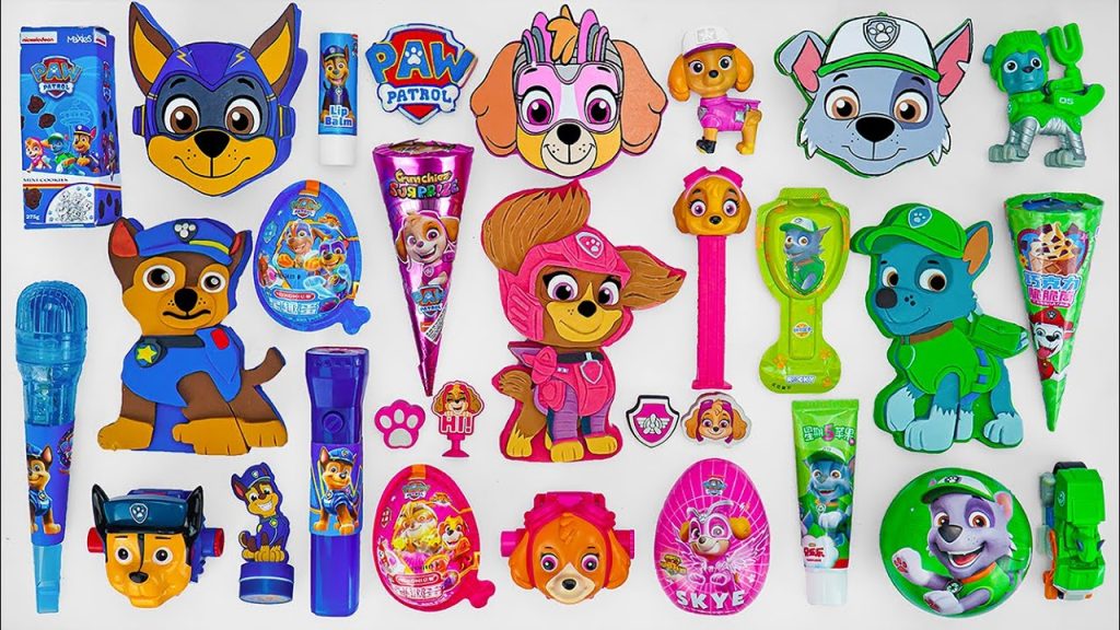 Paw Patrol Candy ASMR Delight - Youtube Kids