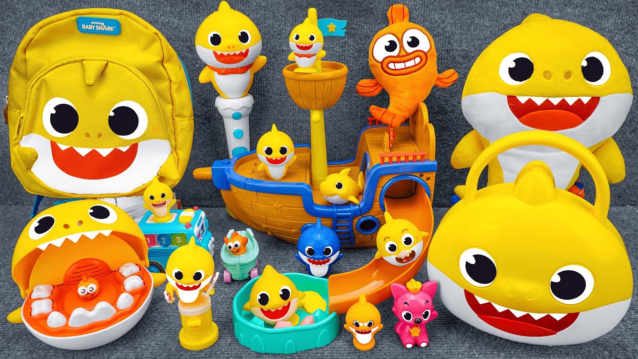 Baby Shark Pirate Ship Playset - Youtube Kids