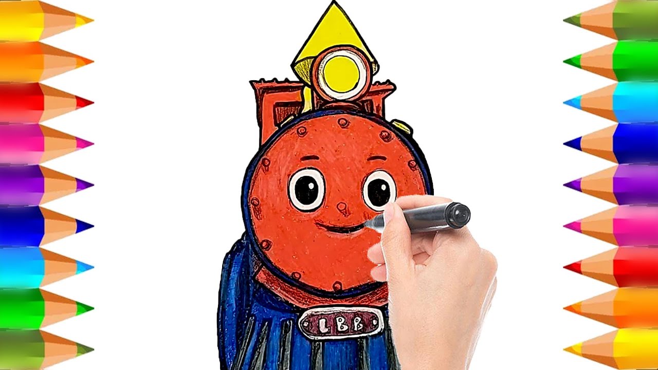 el tren de colores dibujo - Youtube Kids