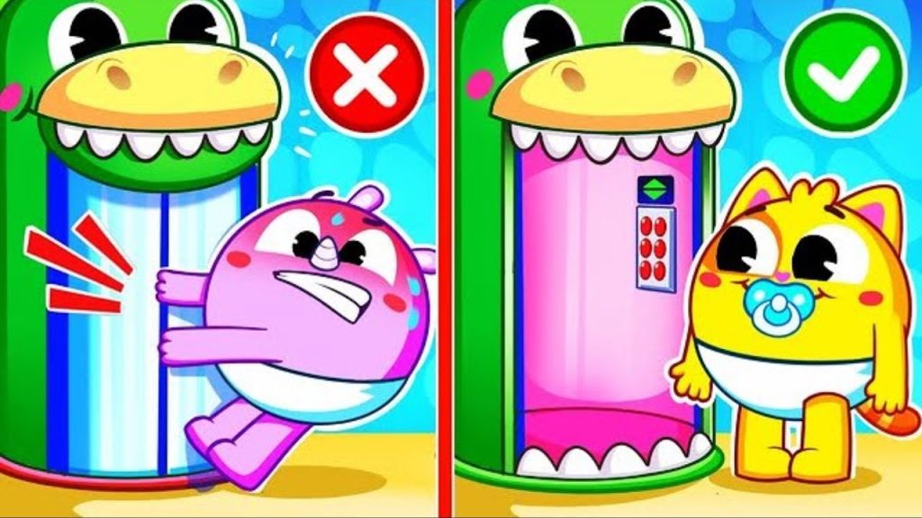 elevator behavior tips - Youtube Kids