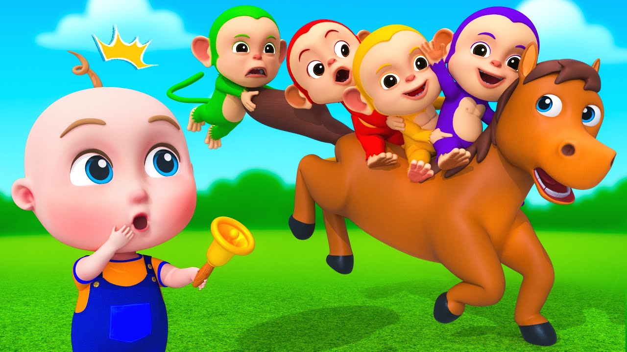 monkeys jumping on the bed - Youtube Kids