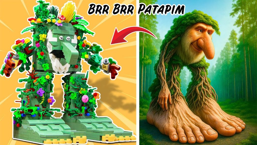 spongebob brainrot lego - Youtube Kids