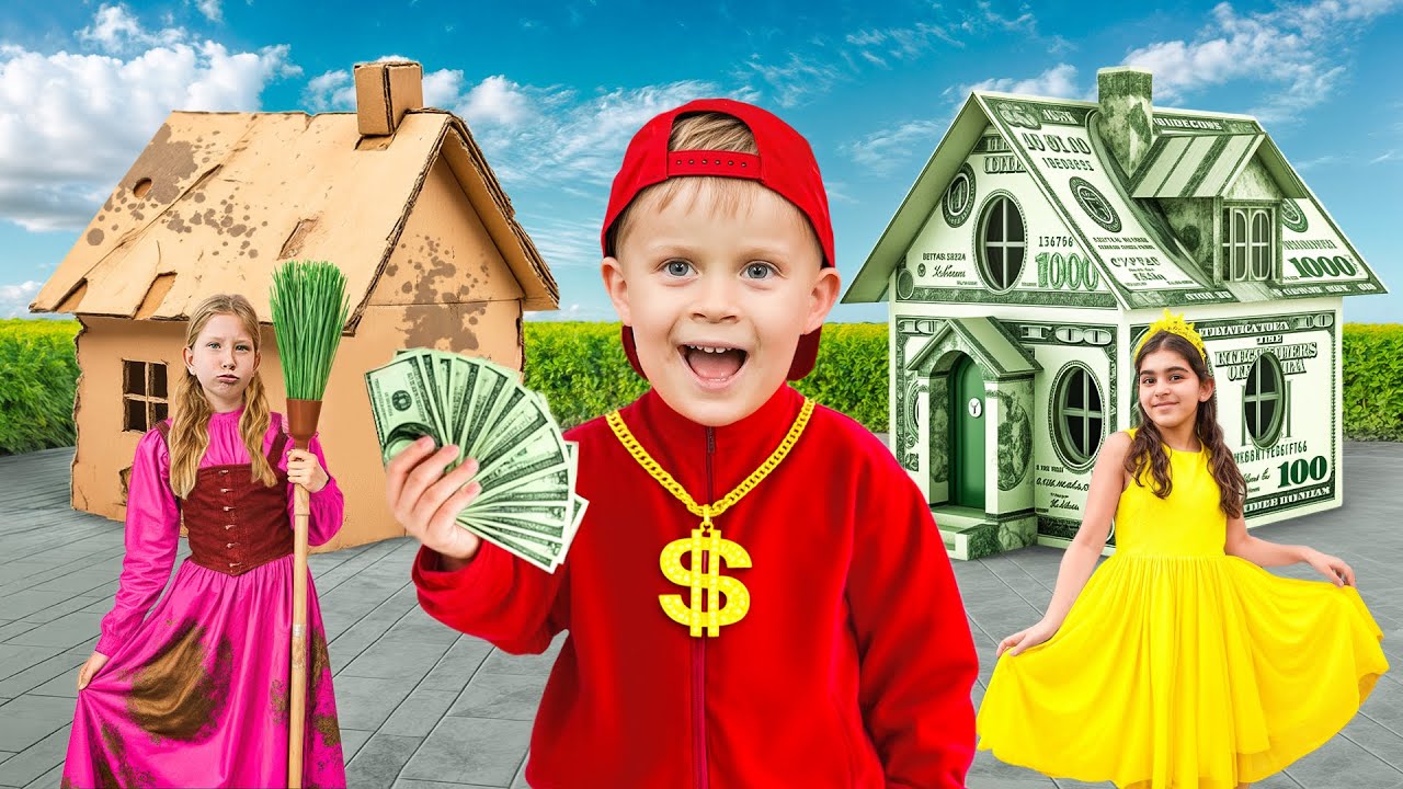 rich vs poor vs giga rich - Youtube Kids