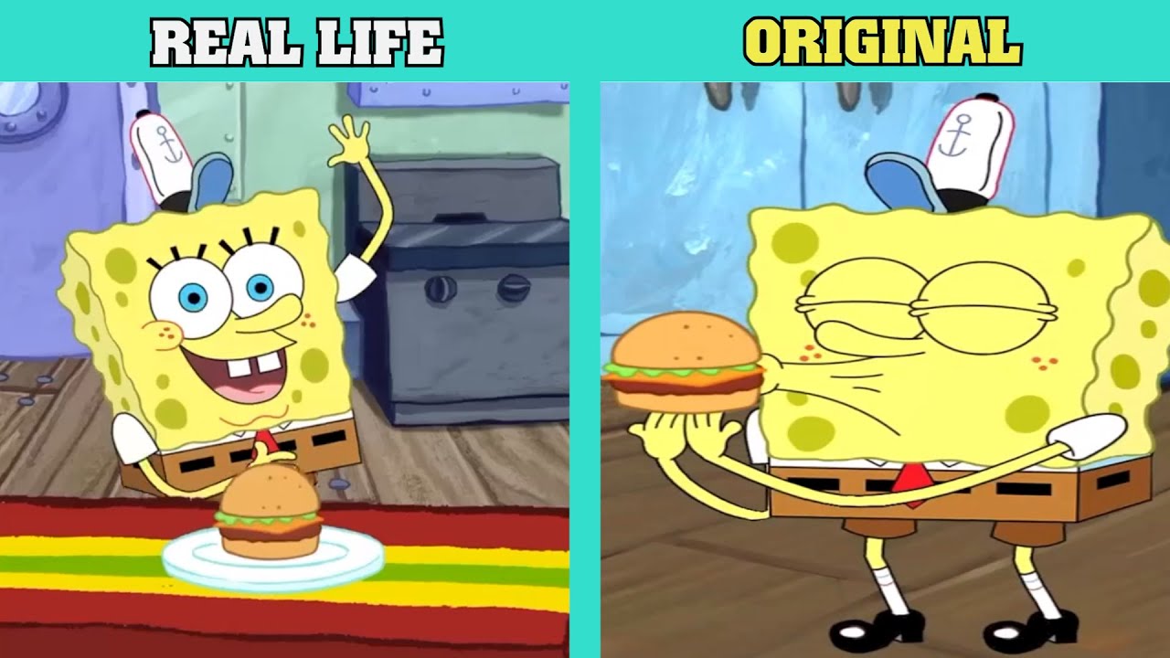 Original vs Real life - Youtube Kids