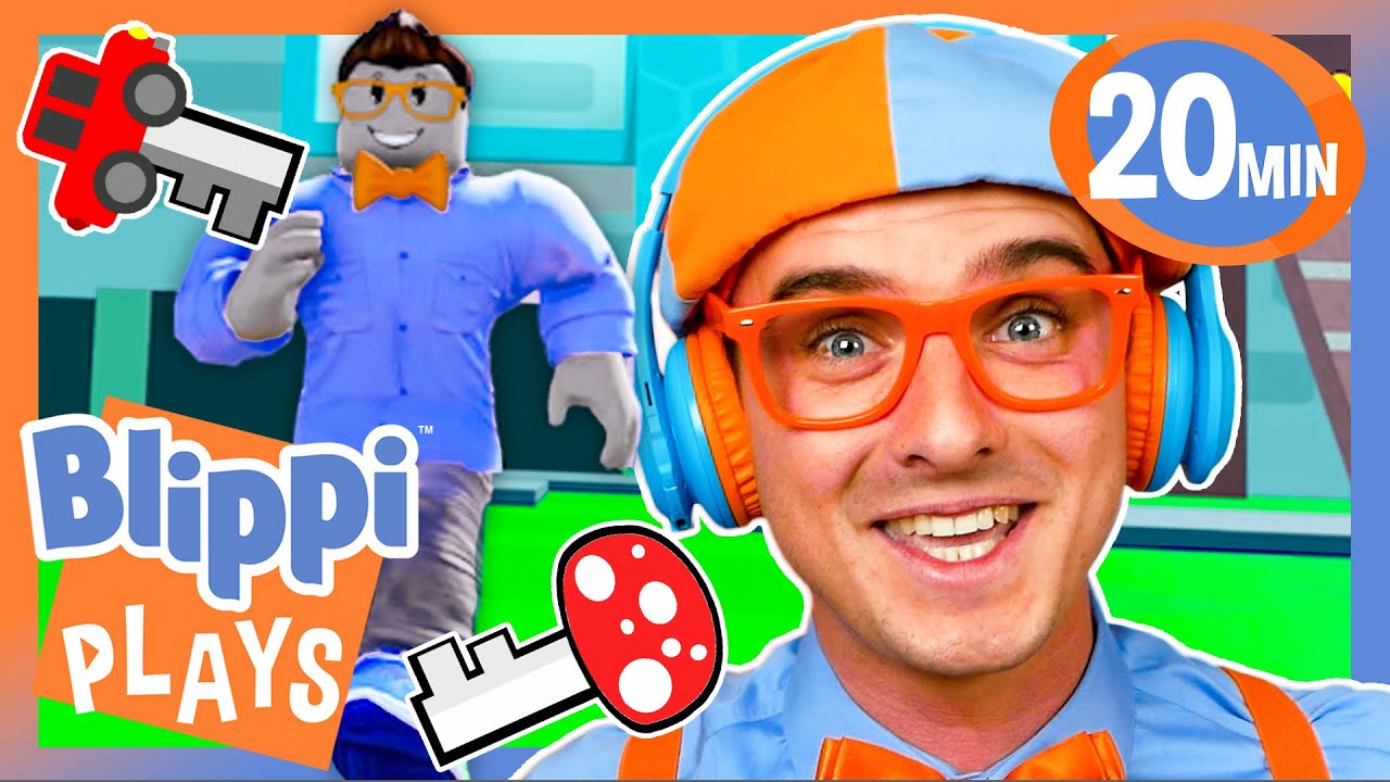 best of blippi plays roblox - Youtube Kids