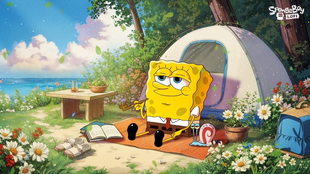 lofi beach scene - Youtube Kids