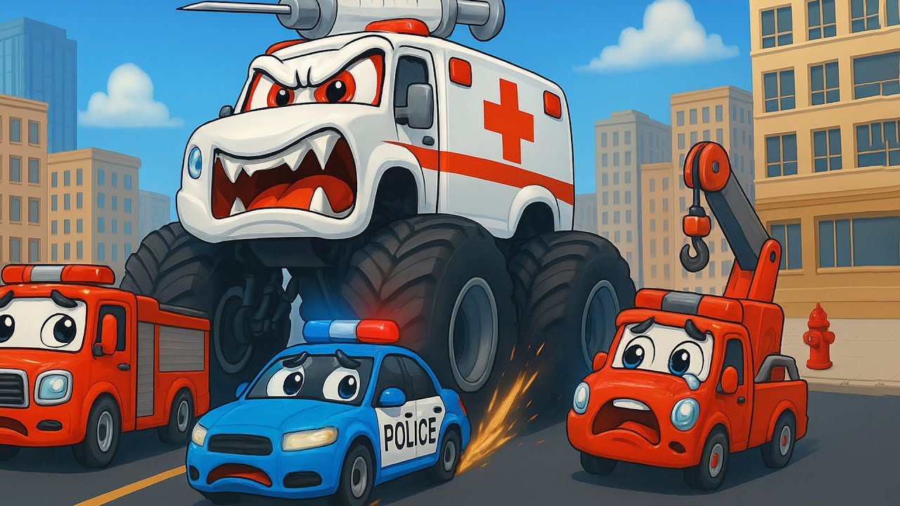 Monster Ambulance - Youtube Kids