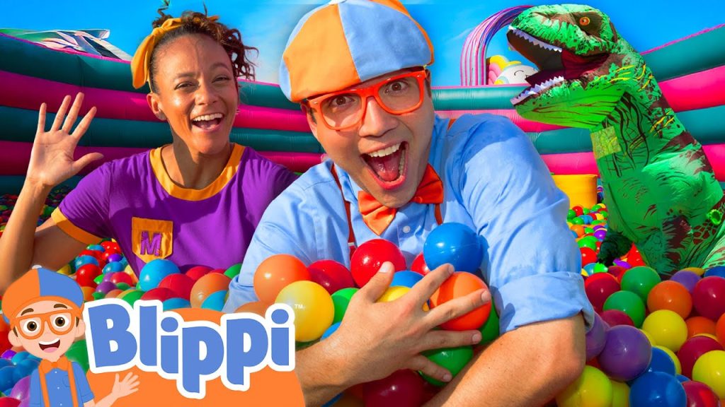 Blippi's Biggest Ball Pit Challenge - Youtube Kids