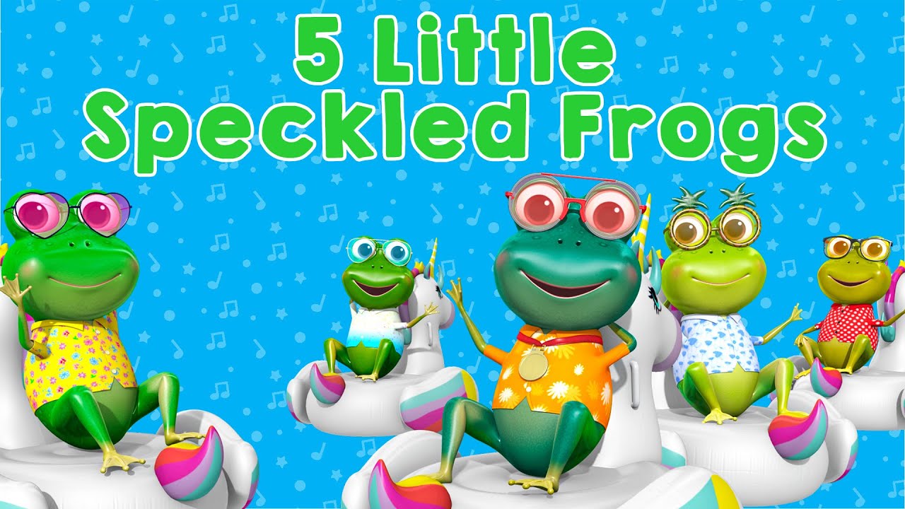 Five Little Speckled Frogs - Youtube Kids