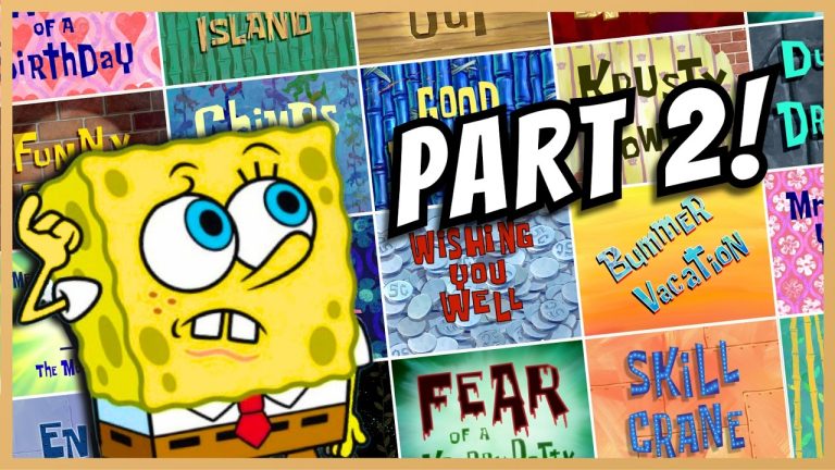 SpongeBob SquarePants ranking - Youtube Kids