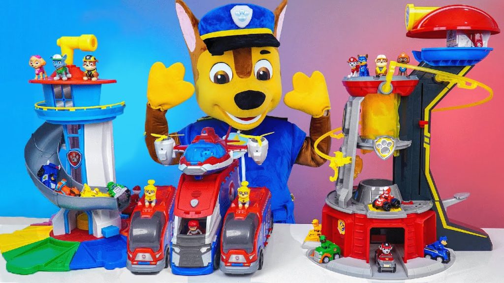 Paw Patrol Lookout Tower Couple - Youtube Kids