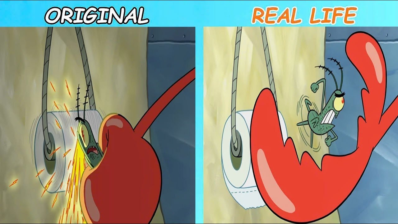 Original vs Real life - Youtube Kids