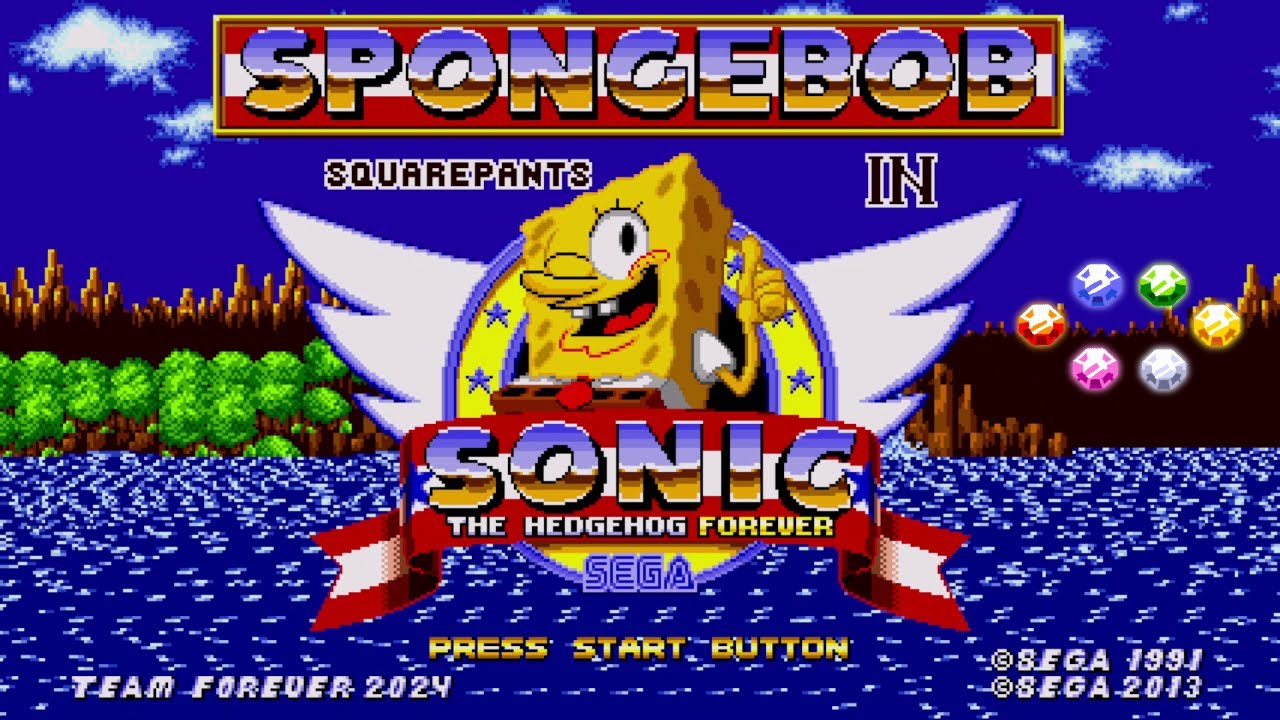 Spongebob SquarePants in Sonic the Hedgehog - Youtube Kids