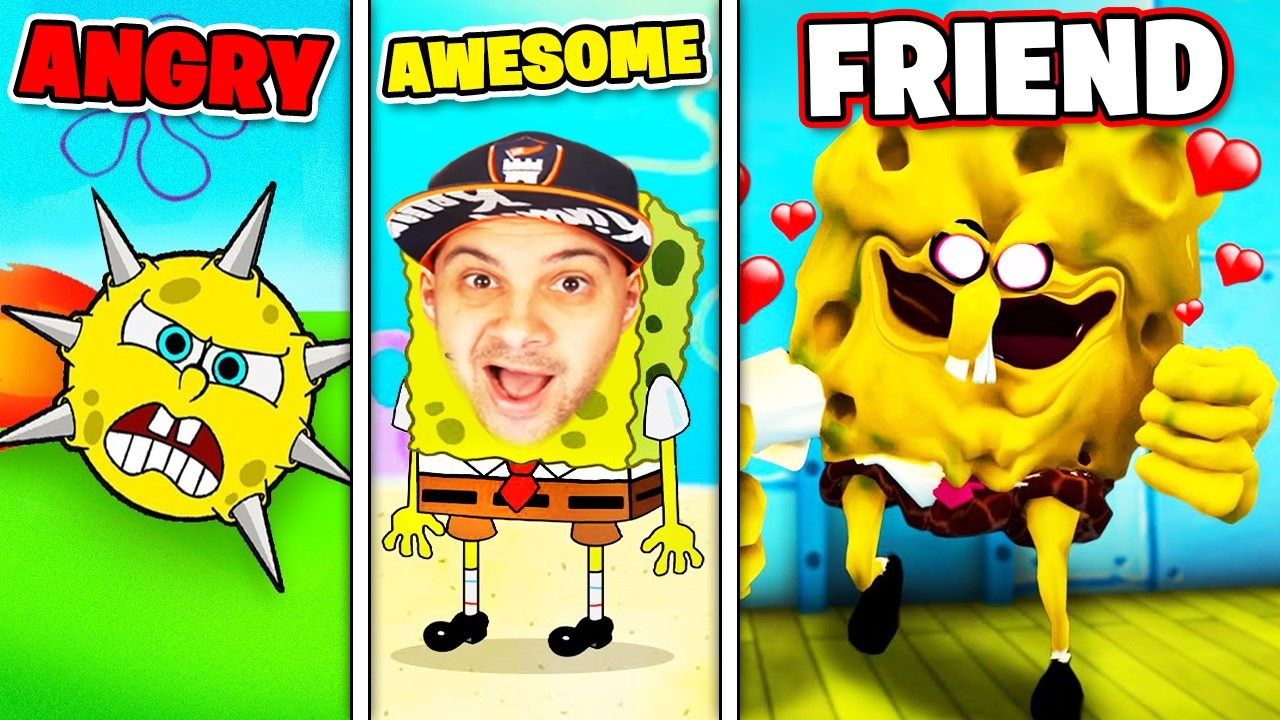 spongebob evolution - Youtube Kids