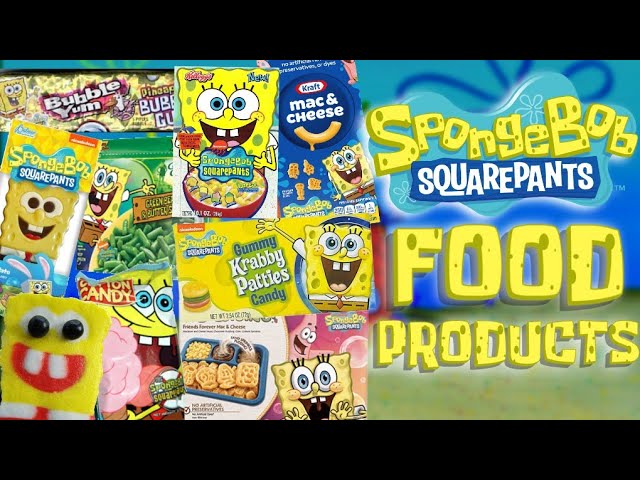SpongeBob Food products - Youtube Kids